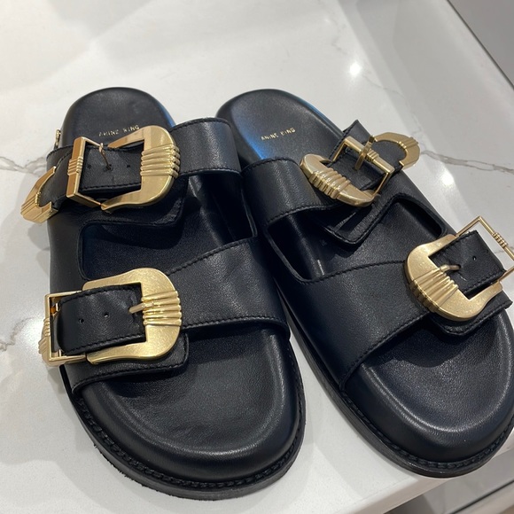 Anine Bing | Shoes | Brand New Anine Bing Waylon Slides With Box | Poshmark